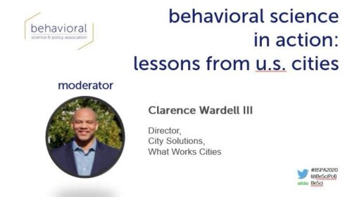 Behavioral Science in Action: Lessons From US Cities | Behavioral ...